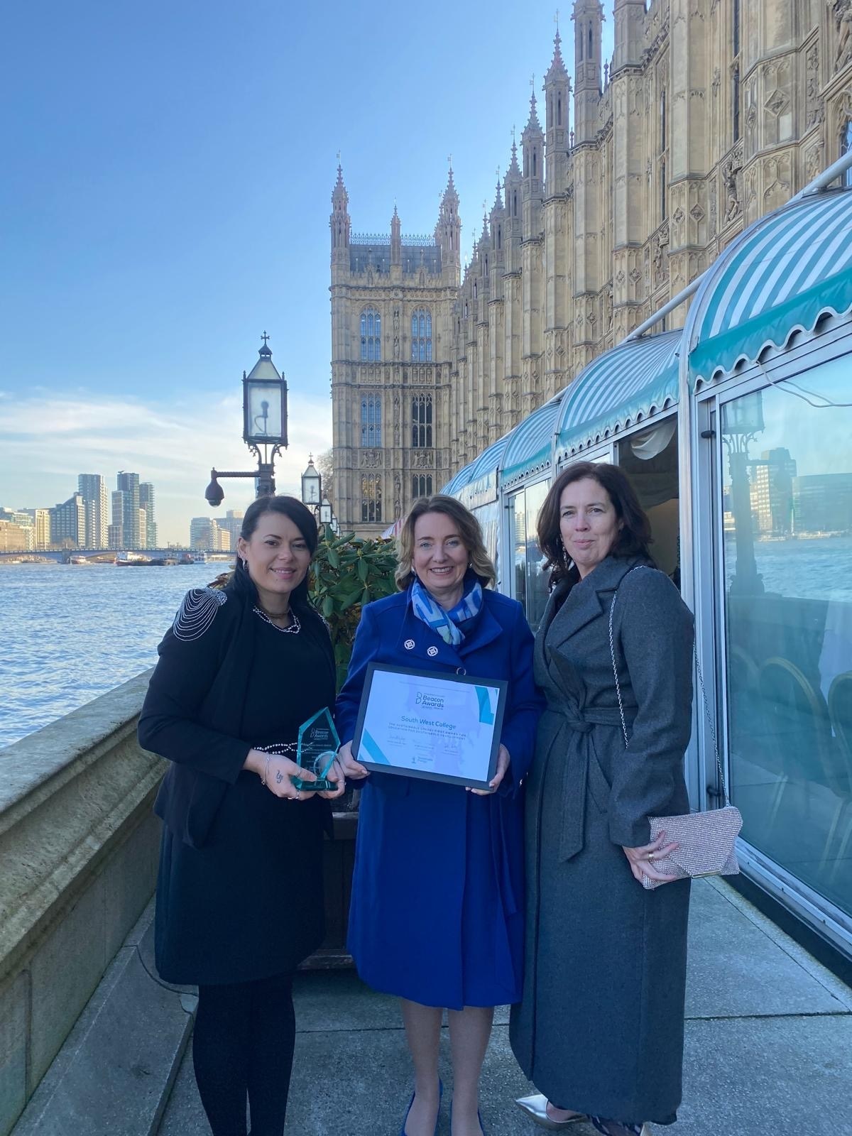 South West College announced as Winner of Education for Sustainable Development Prize at Beacon ...