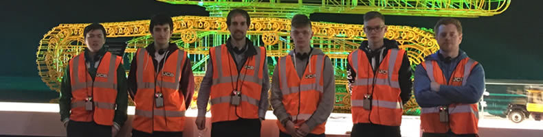 Engineering students visit HQ of iconic global brand JCB | South West ...