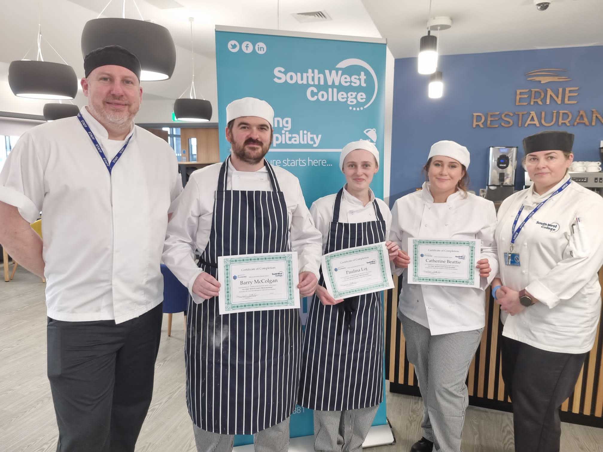 South West College Bootcamp Chefs Get a Taste of Hospitality | South ...